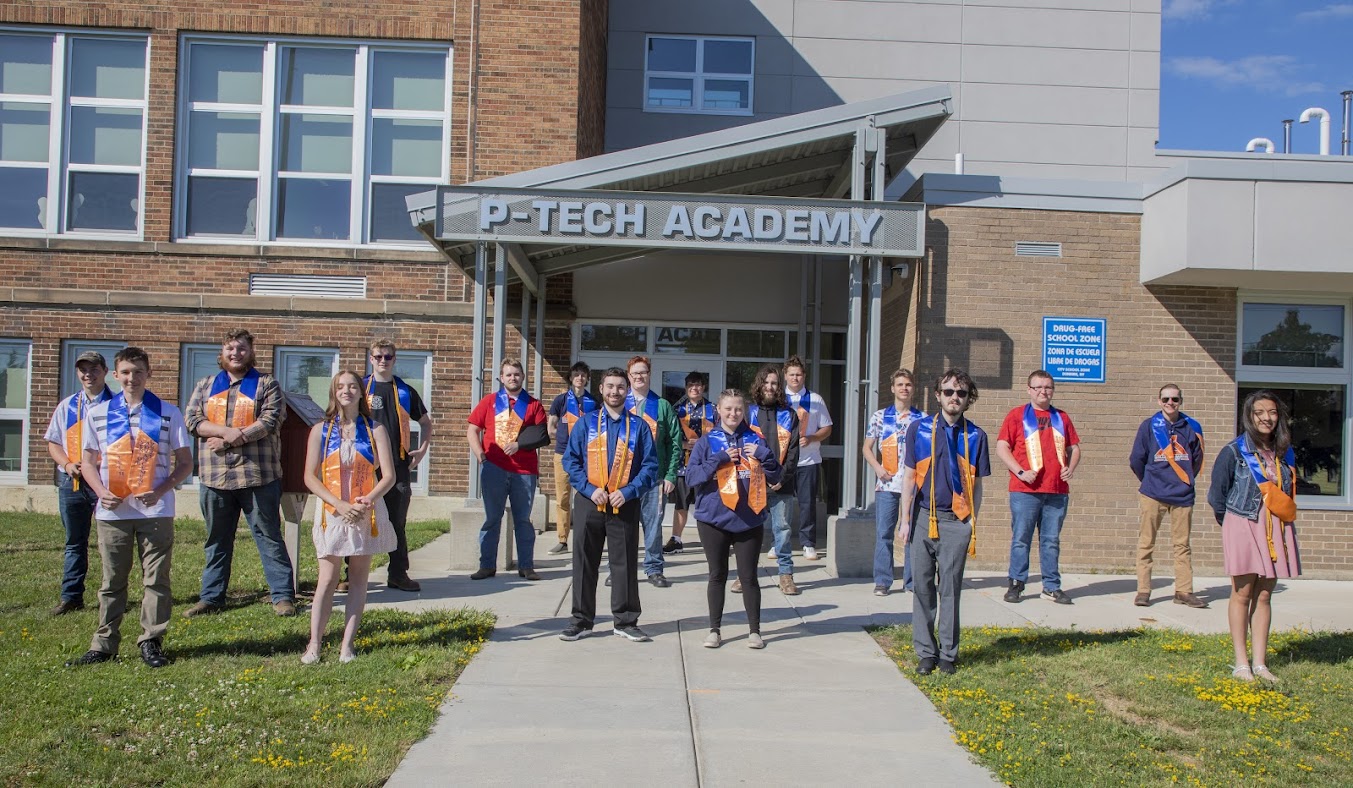 P-TECH students celebrate advancement | News, Sports, Jobs - Observer Today